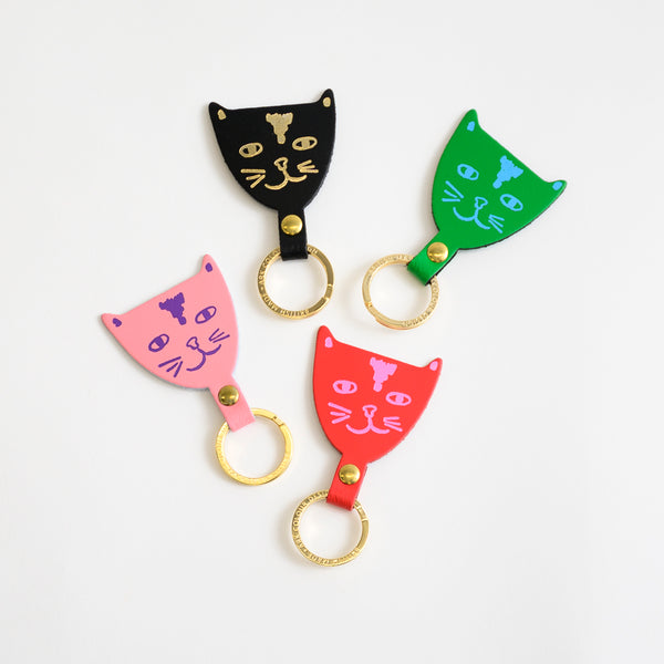 Colorful cat key fob - Barnes Shop