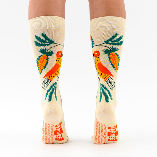 "Two Parrots" socks - Barnes Shop